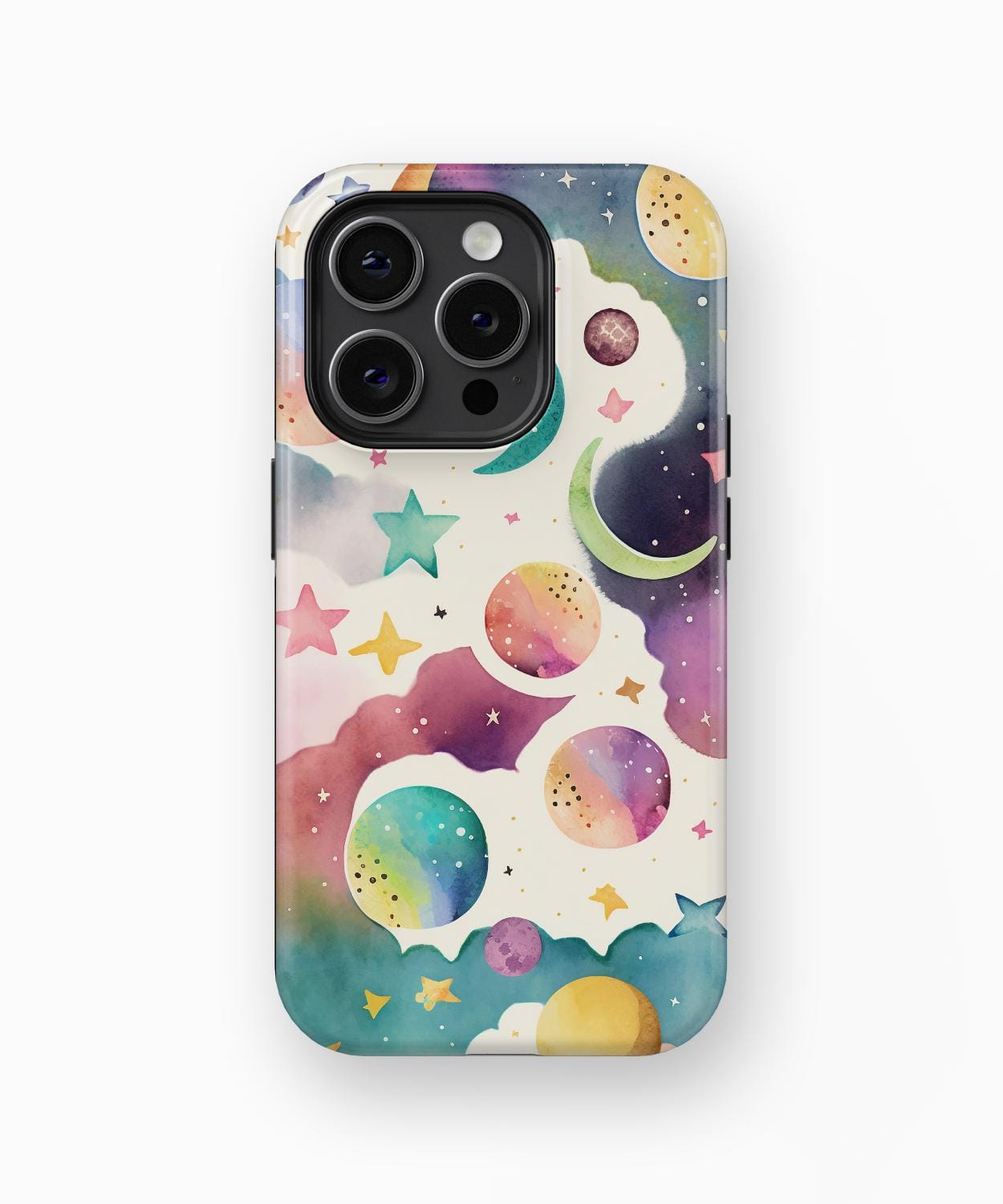 Watercolor Moons iPhone Case